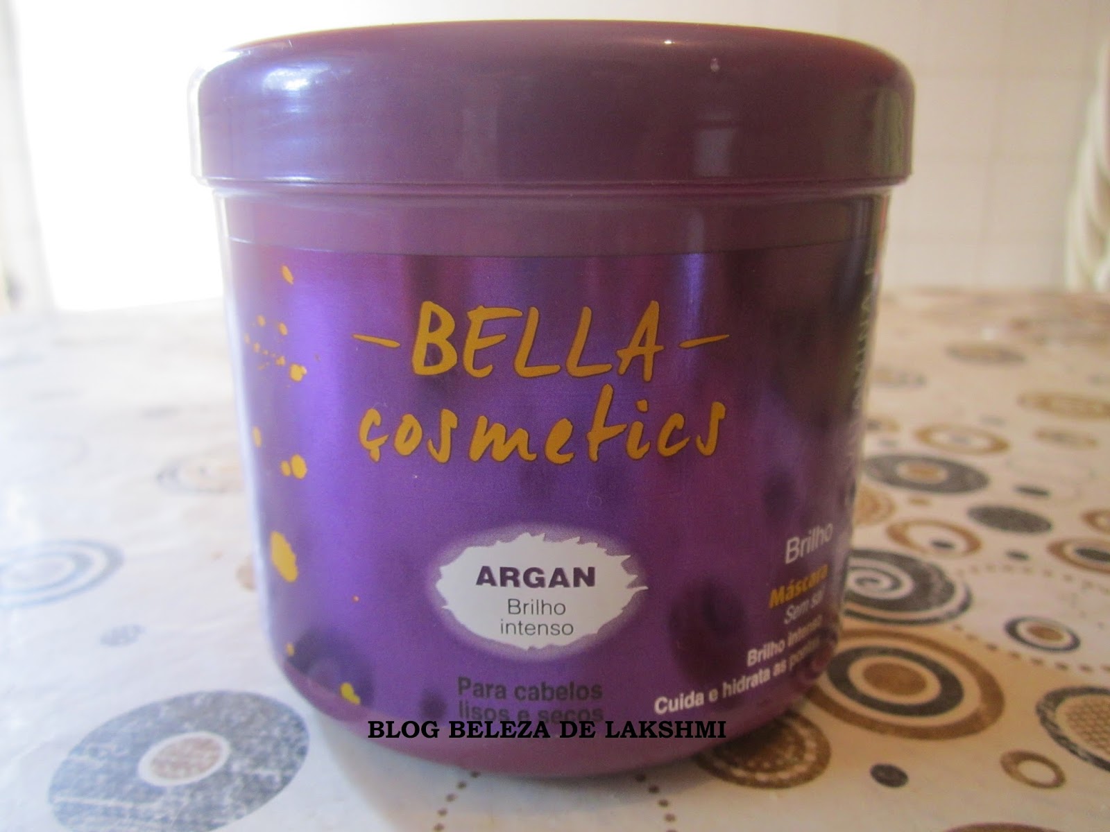 Bєlєzα dє Lαkรнмi: Máscara Bella Cosmetics Argan e Vitamina E