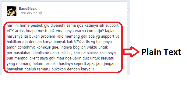 Pengertian Plain Text, Formatted Text, dan Hypertex