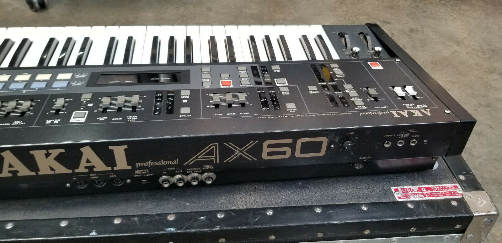 MATRIXSYNTH: Akai AX 60 Vintage Analog 6-Voice Programmable Polyphonic ...
