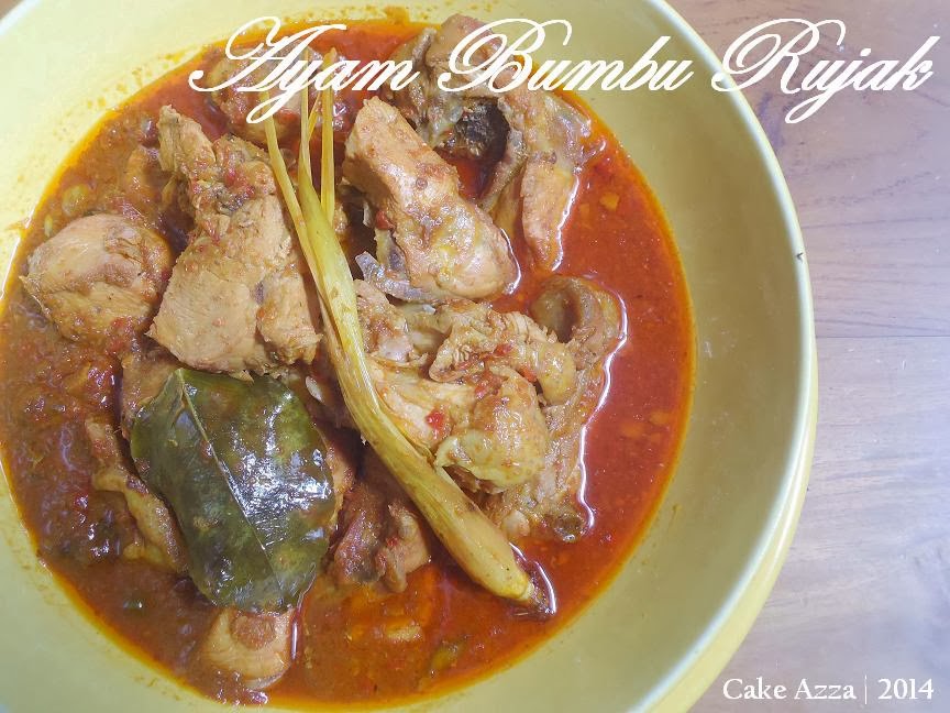 CAKE AZZA: Ayam Bumbu Rujak