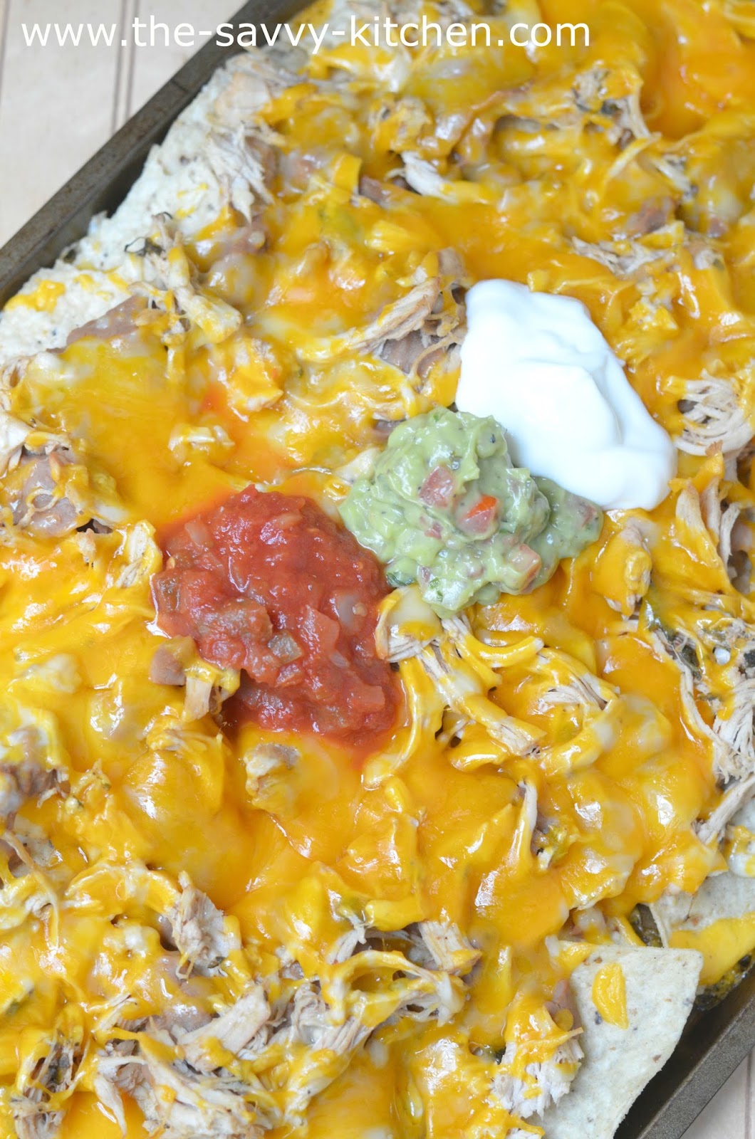 The Savvy Kitchen: Pulled Chicken Nachos