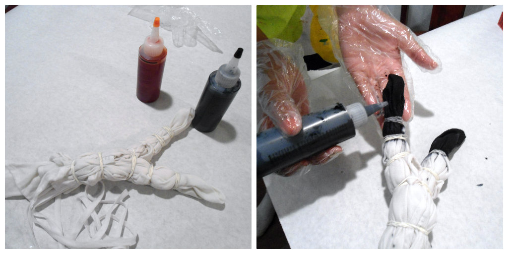 How to Make an Easy Tie-Dye Spider {Tutorial}