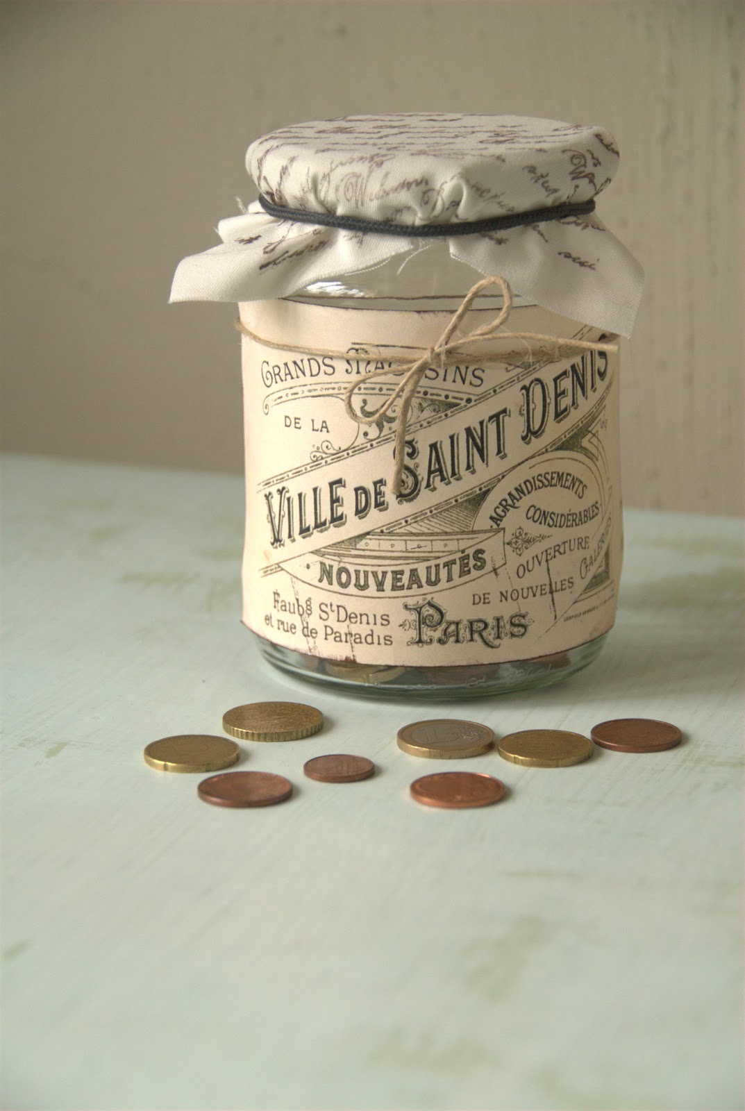 Jalien: DIY Brocante Spaarpot...
