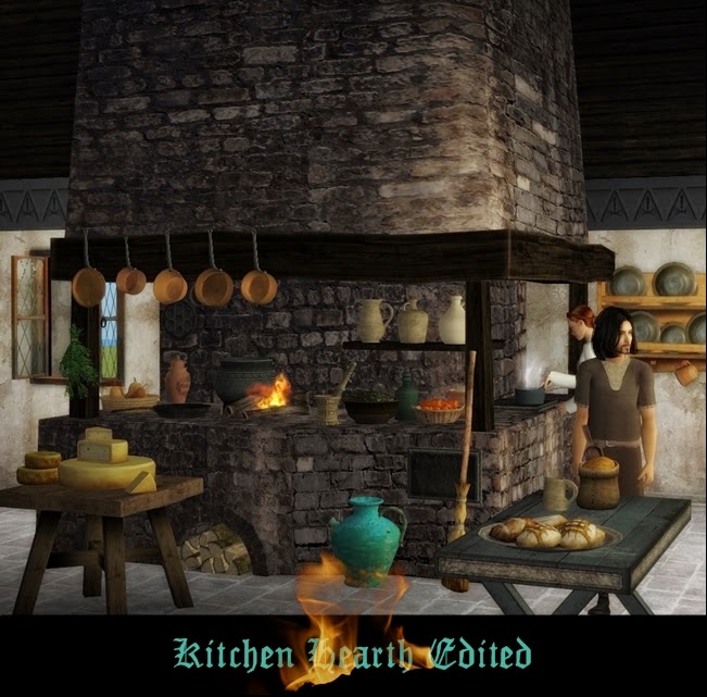 Medieval Kitchen Stove