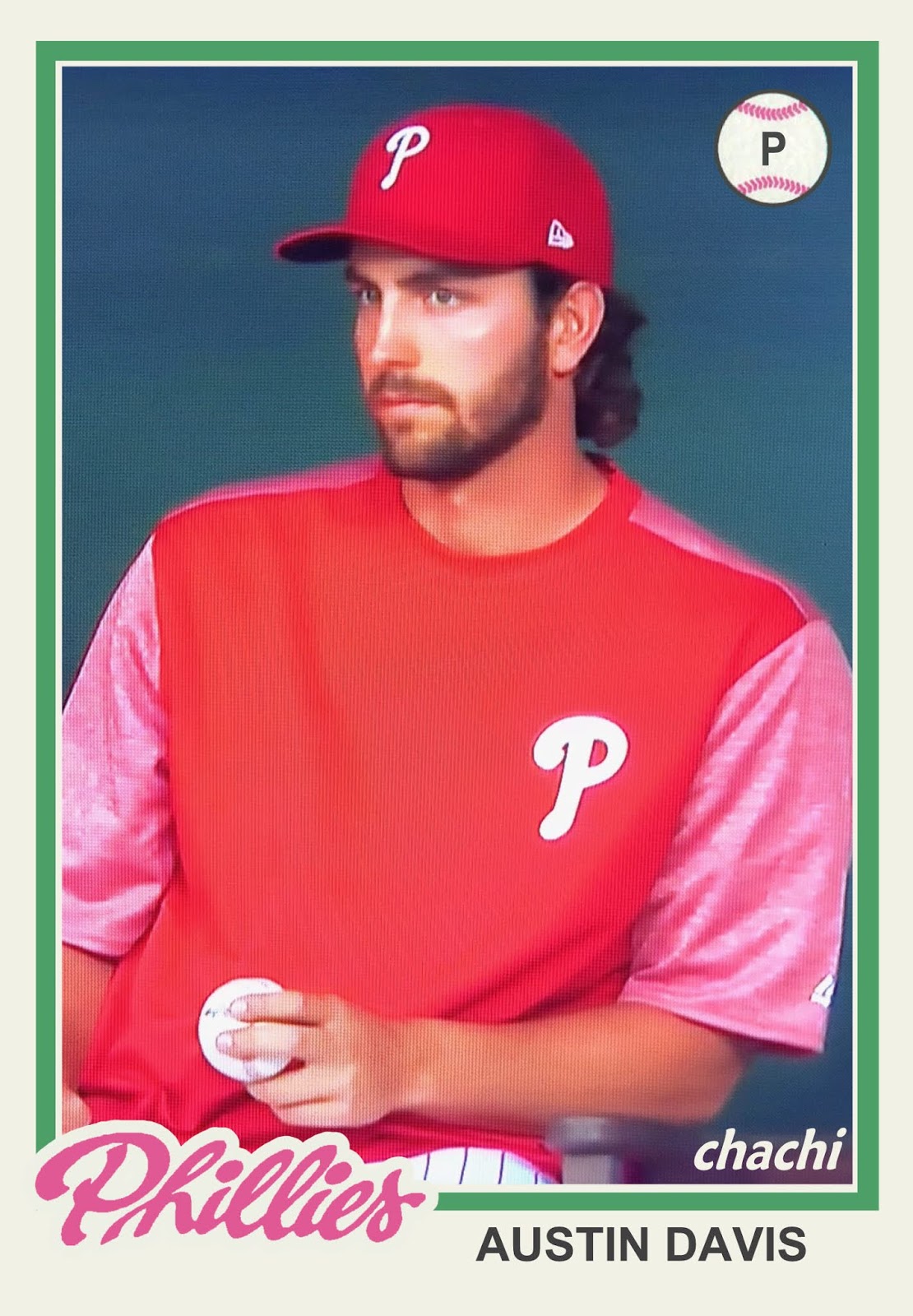 The Phillies Room: 2018 Chachi #40 Austin Davis