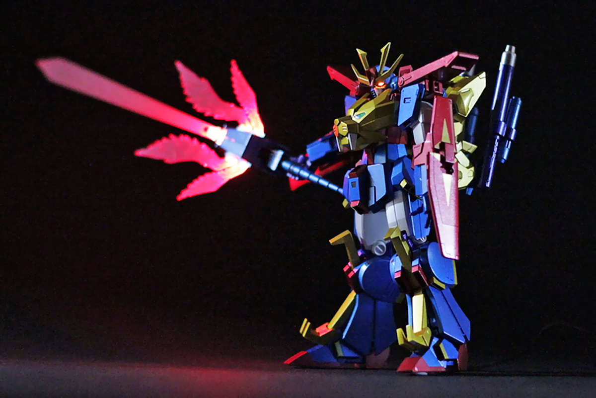 GUNDAM GUY: HGBF 1/144 Gundam Tryon 3 - Painted Build