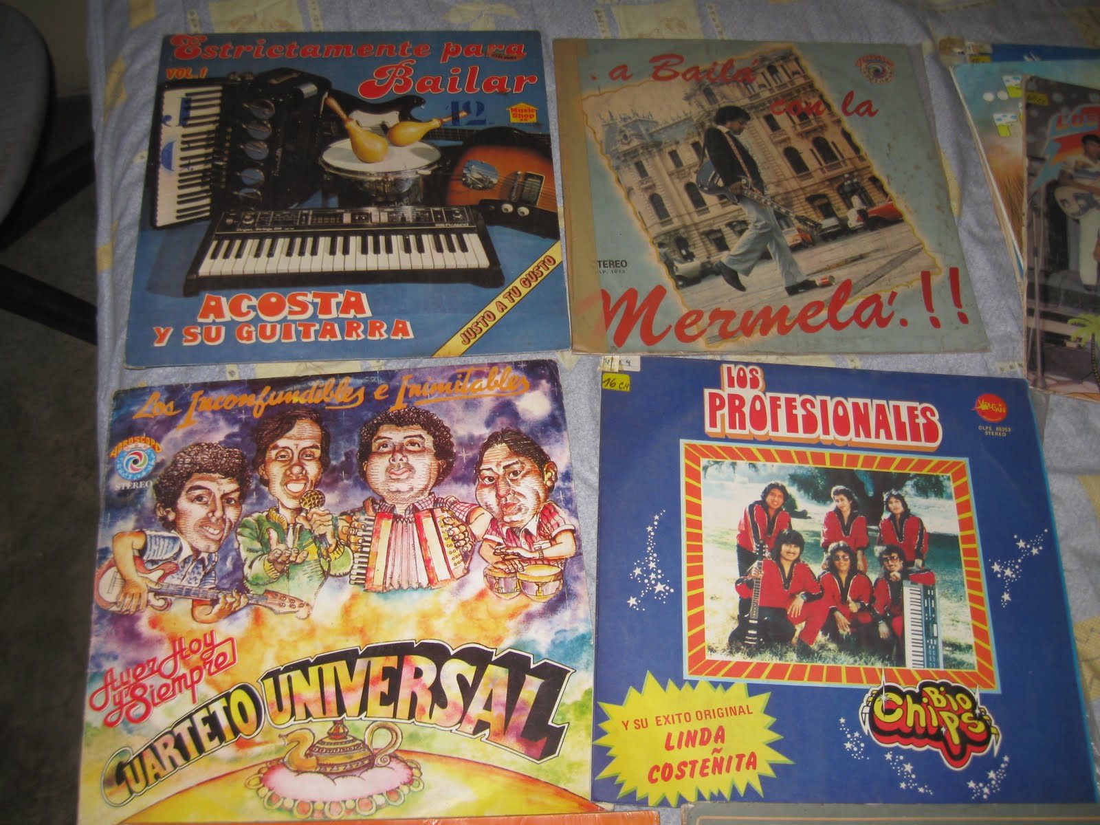 CUMBIA DEL PERU: CUMBIA PERUANA VINILOS LPS