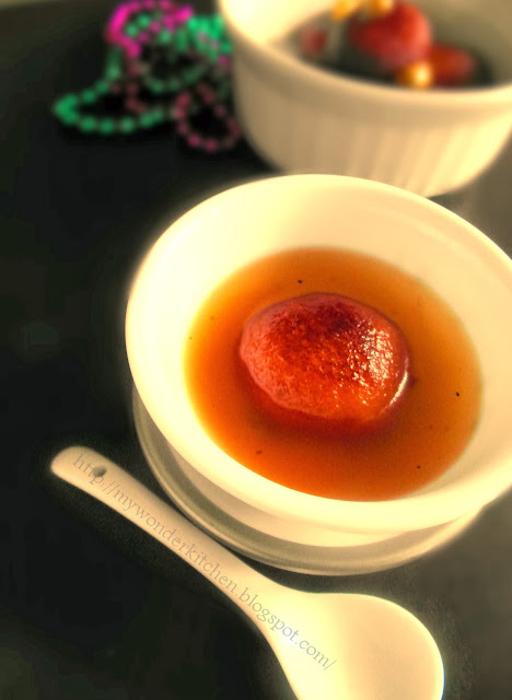 Gulab Jamun (made with milk powder)