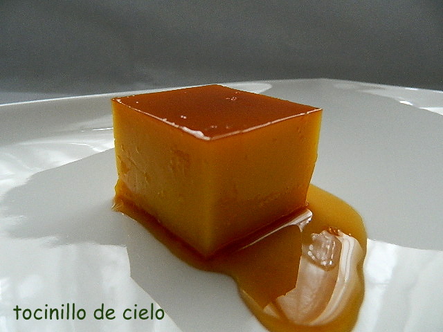 las recetas de mi abuela: TOCINILLO DE CIELO