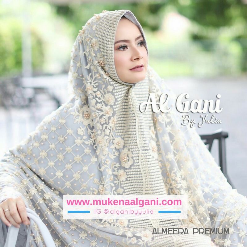 Pusat Mukena Hantaran Nikah: MUKENA ALMEERA PREMIUM SERI 2 ALGANI BY YULIA