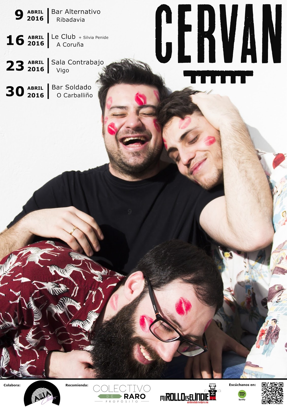 Próximos conciertos de CERVAN - Abril 2016 Spring Tour Gallego | El ...