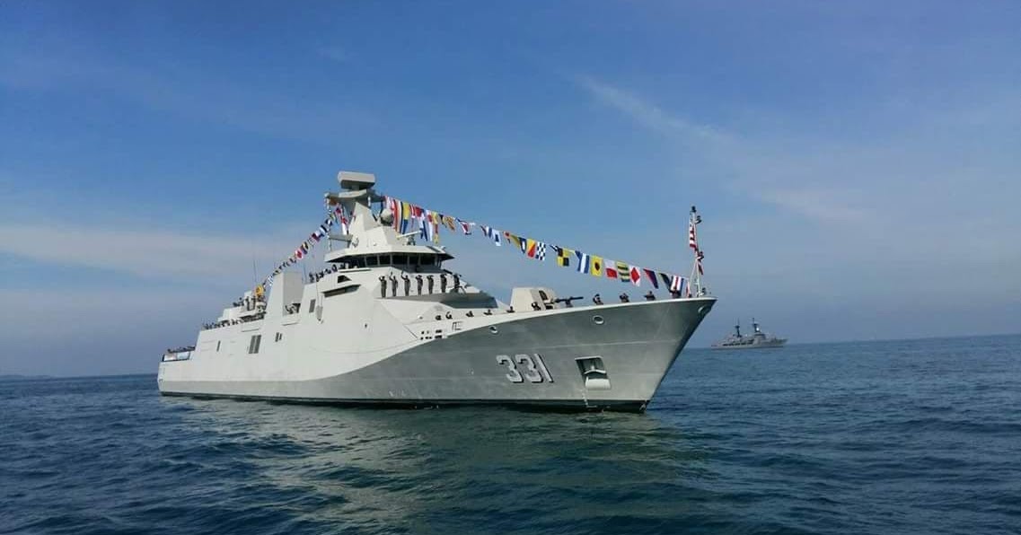 Garuda Militer: KRI REM – 331 Ikut Parade IFR 2017