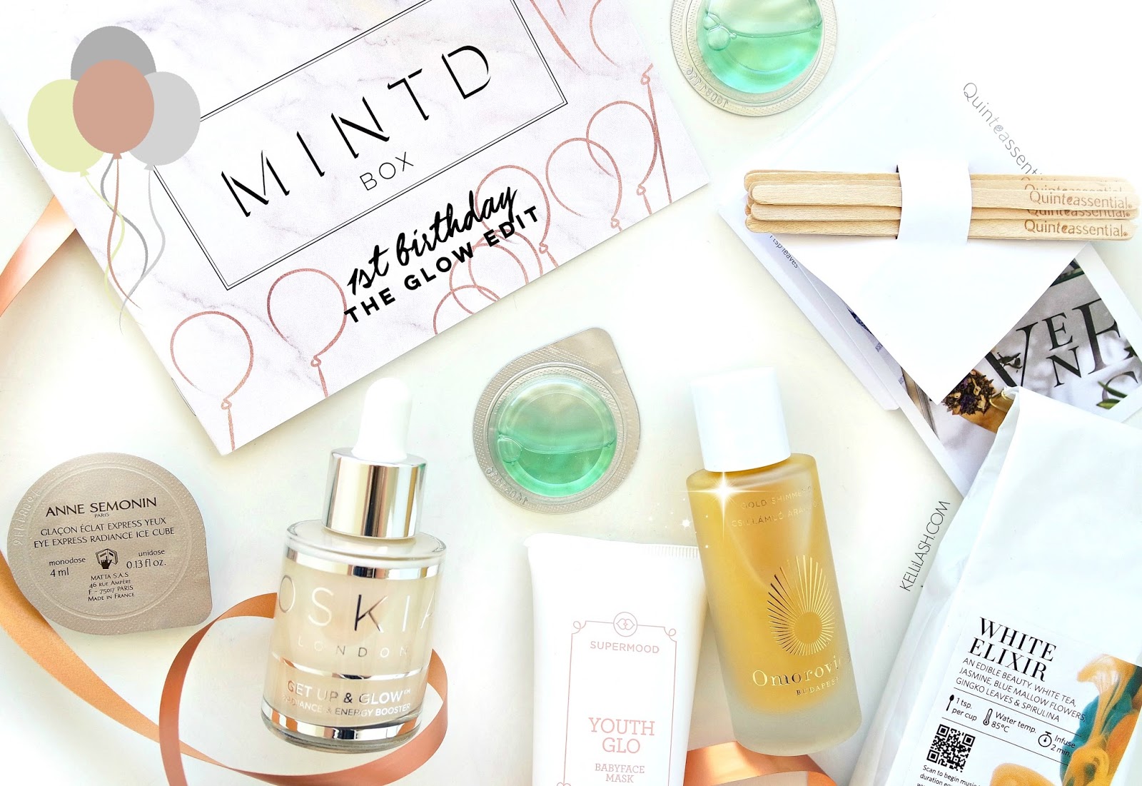 Happy 1st Birthday Mintd Box! Let's Glow ... | KELLiLASH