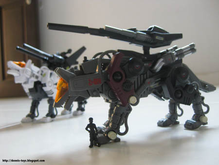 Dennis-Toys: Zoids Irvine's Command Wolf