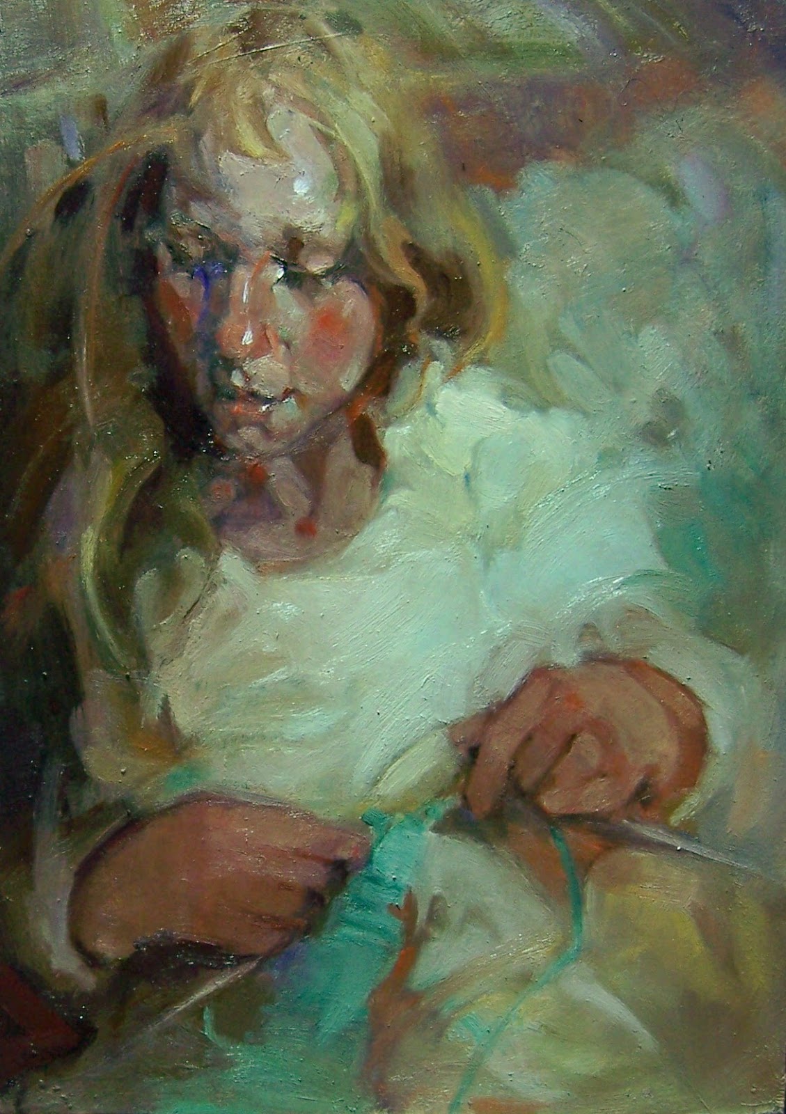 Kim Roberti Art Gallery: "The Purl"