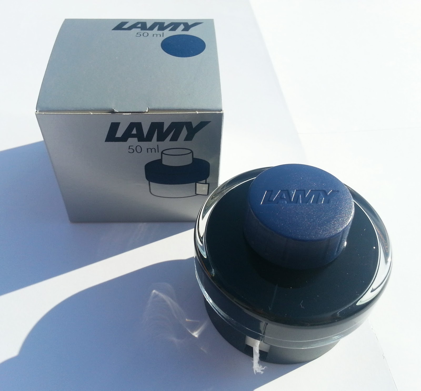 Inktastic: LAMY blue black ink | The Pencilcase Blog | Fountain pen ...