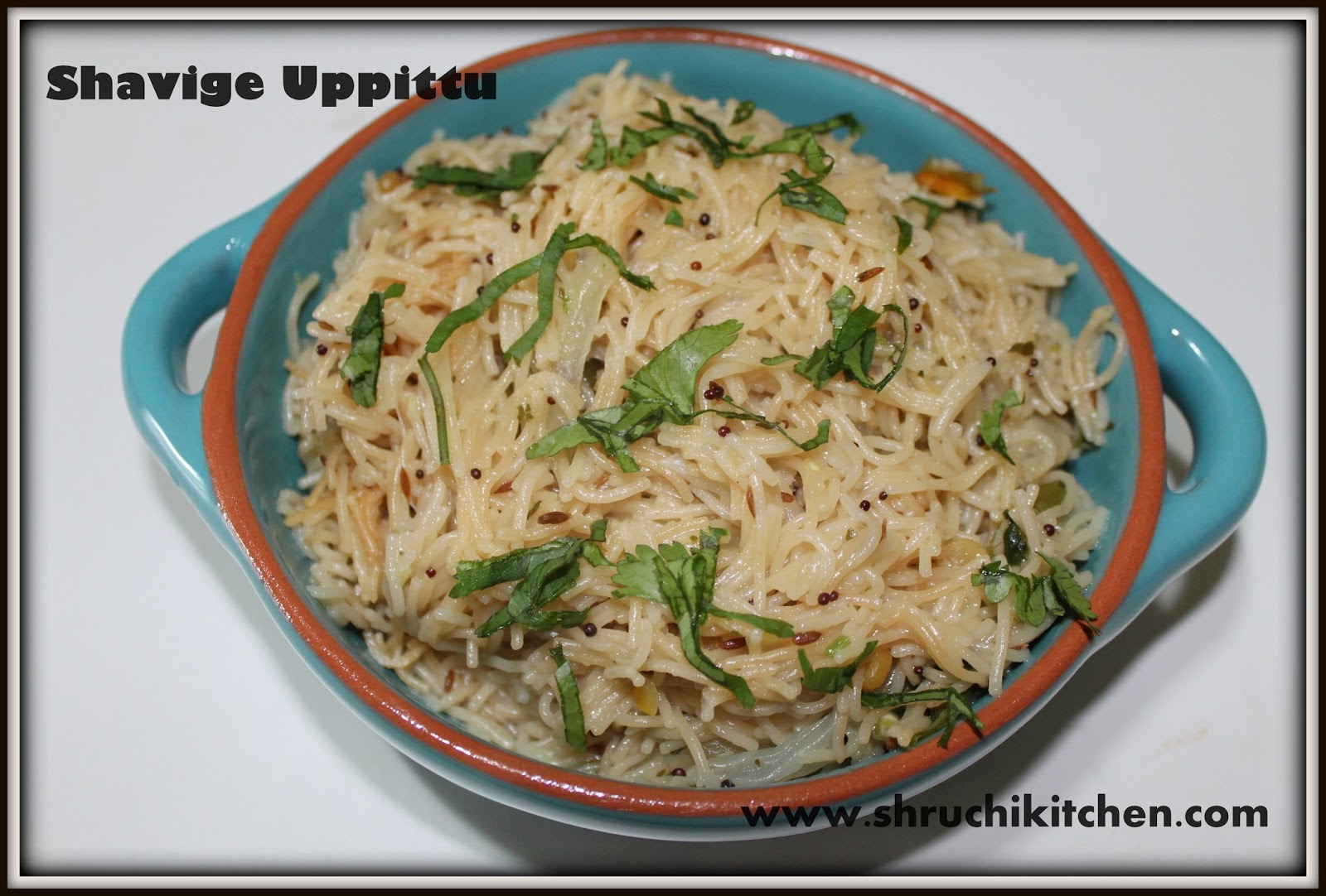 Shruchi Kitchen: Shavige Uppittu | Semiya Upma