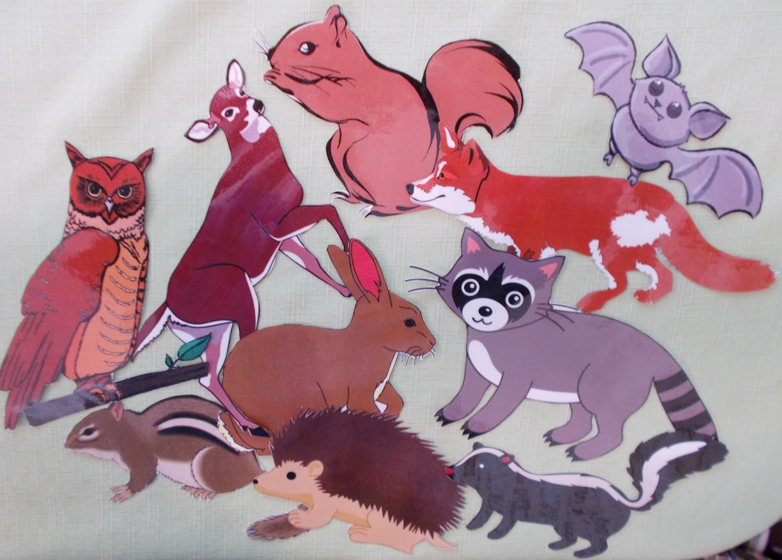 Fun with Friends at Storytime: Little Forest Animals revisited!