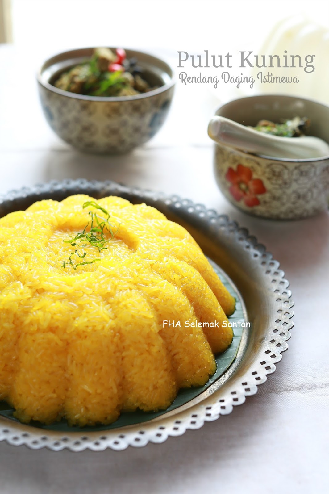 PULUT KUNING & RENDANG DAGING ISTIMEWA .... Kenduri Khatam Quran - FHA ...