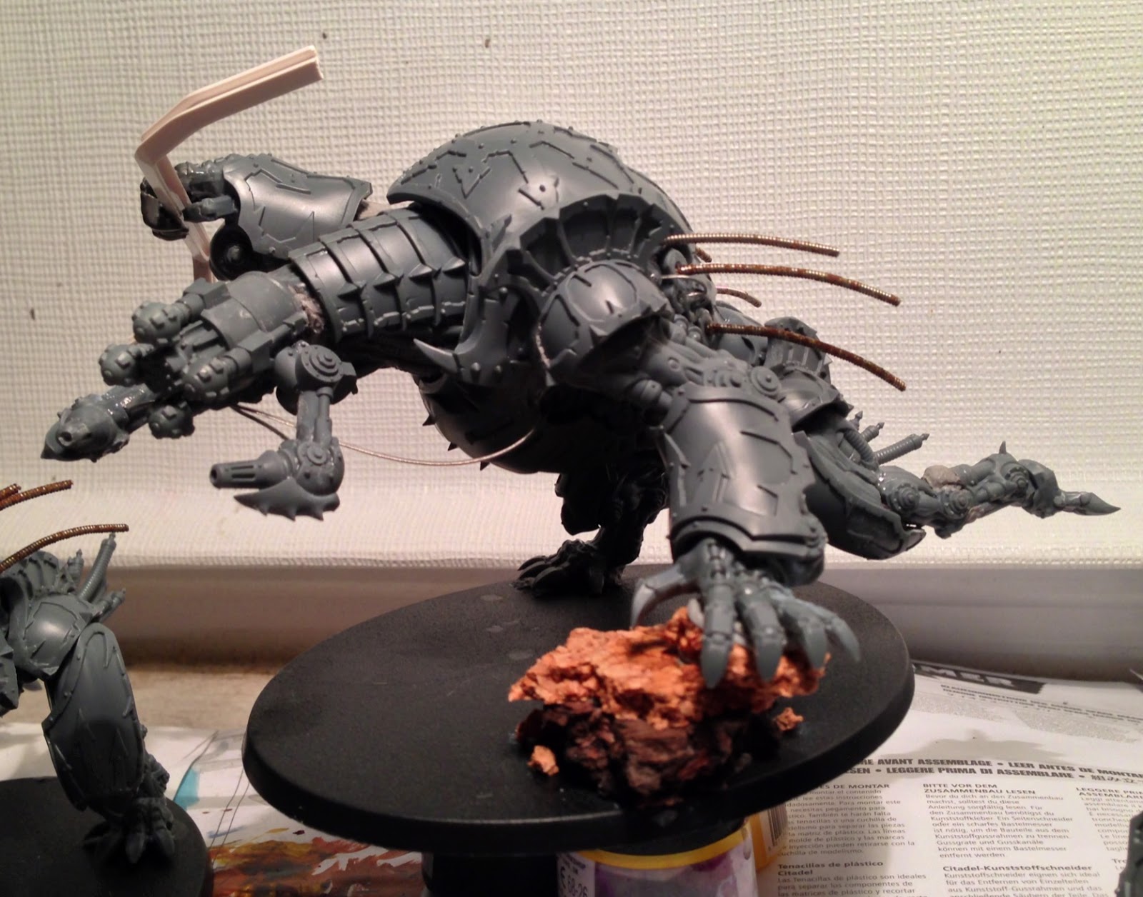 Ten Inch Template: Vraksian Maulerfiend Conversions