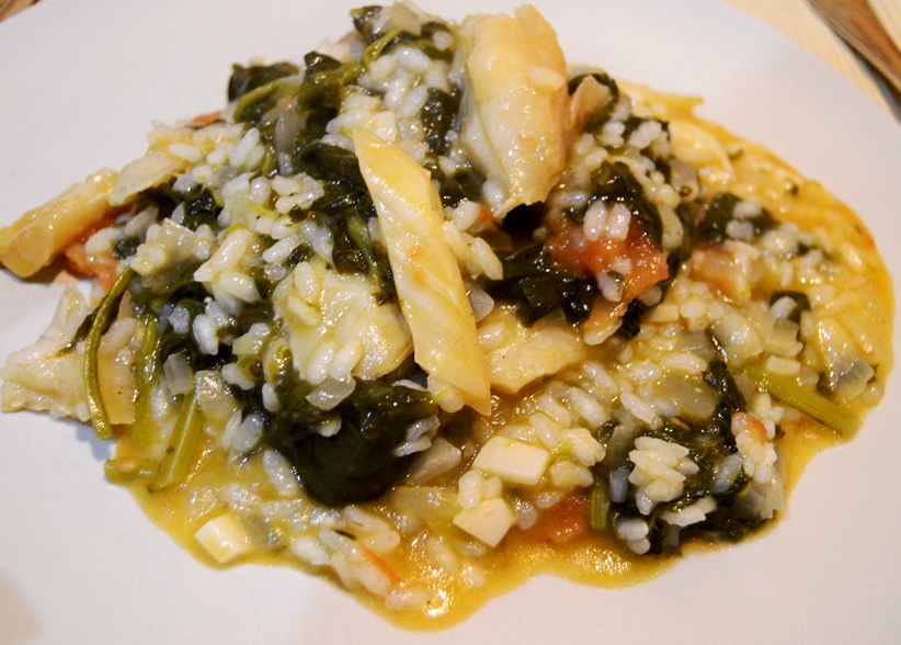 Outras Comidas: Arroz de Bacalhau com Grelos