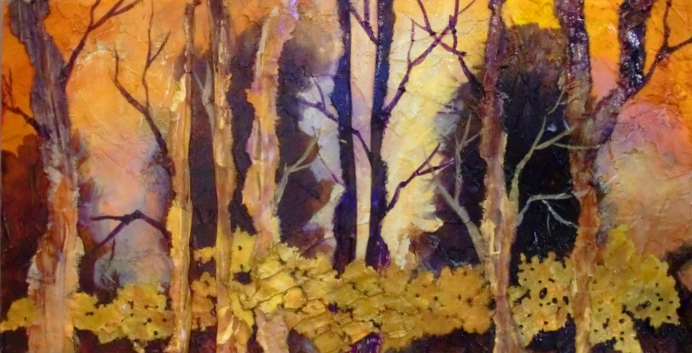CAROL NELSON FINE ART BLOG: Mixed Media Tree Workshop sponsored by ...