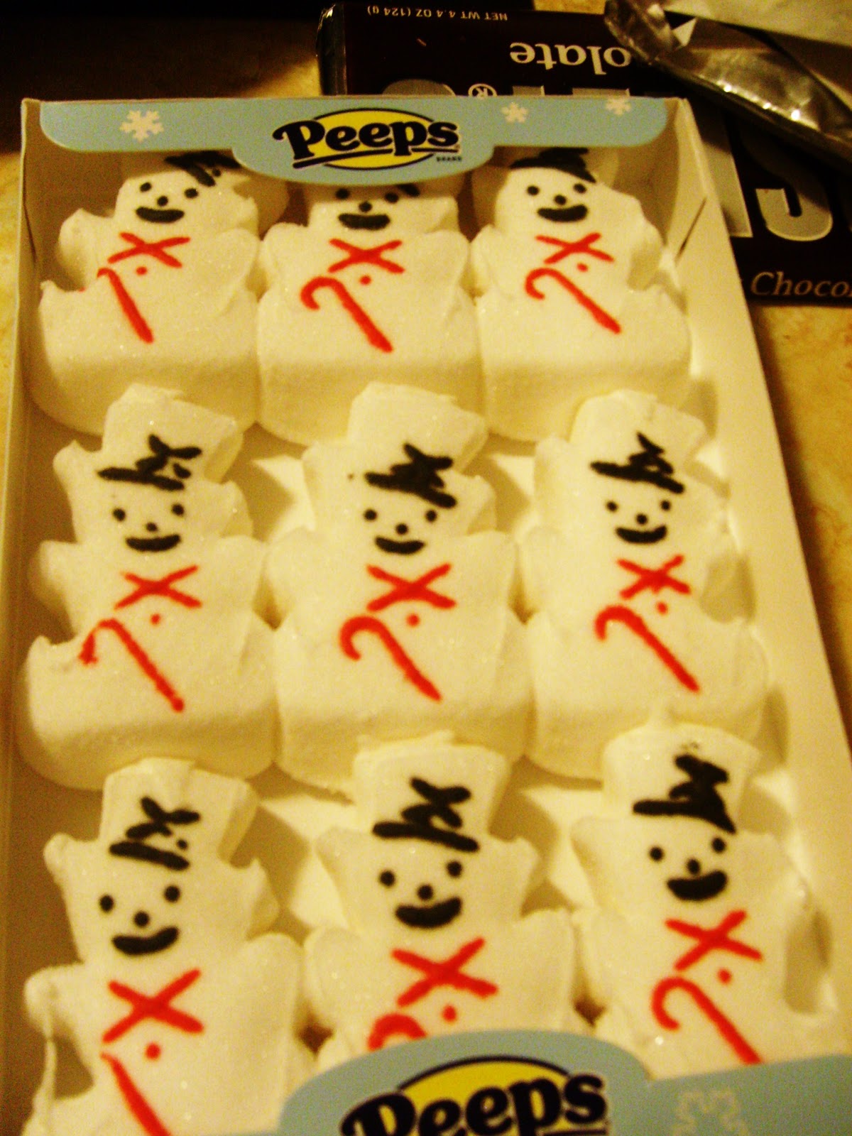 Simple Savory & Satisfying: Christmas Peep S'mores