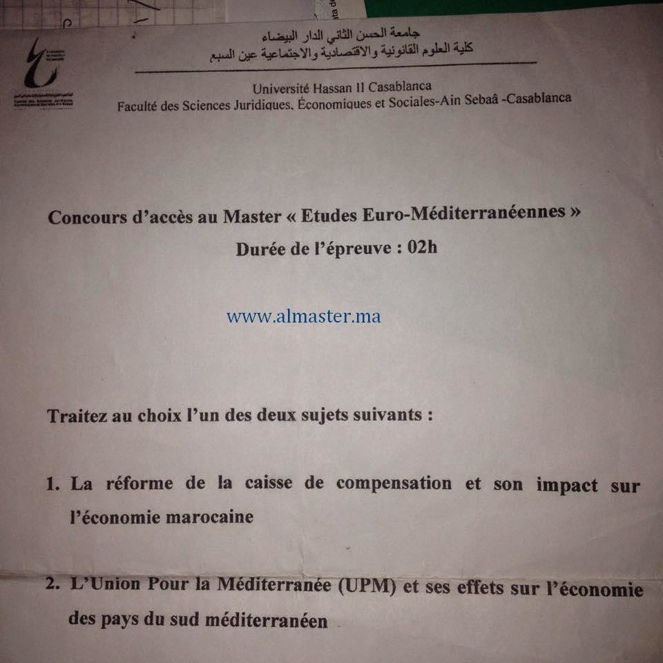 AlMaster Maroc | Master Maroc 2022/2023 الماسترات المفتوحة