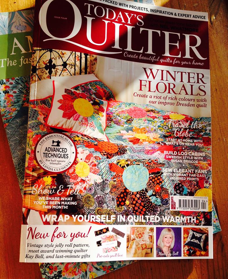 Borderline Quilter: Featured Quilter in Today's Quilter, a UK Magazine