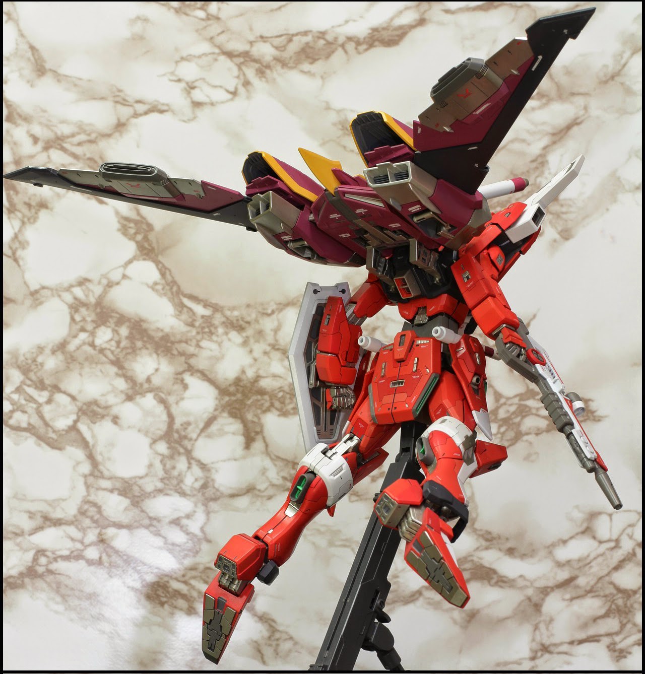 Custom Build: MG 1/100 Infinite Justice Gundam "Improved"