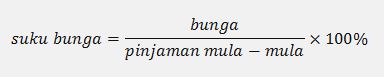 Rumus Bunga Tunggal Beserta Contoh dan Pembahasannya - jinklink