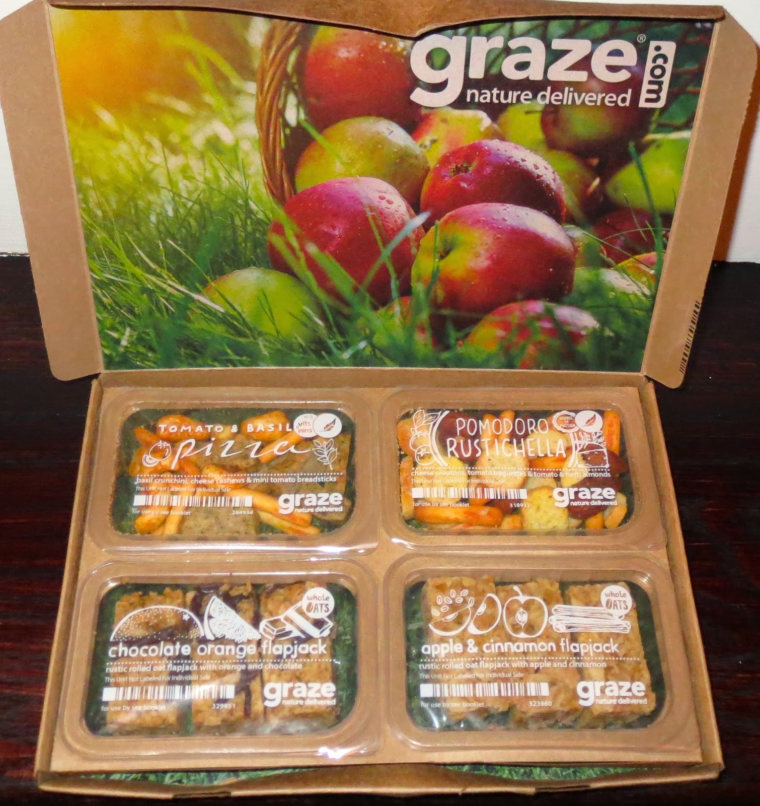 Free Graze Box - January 2014 - Blue Skies for Me Please