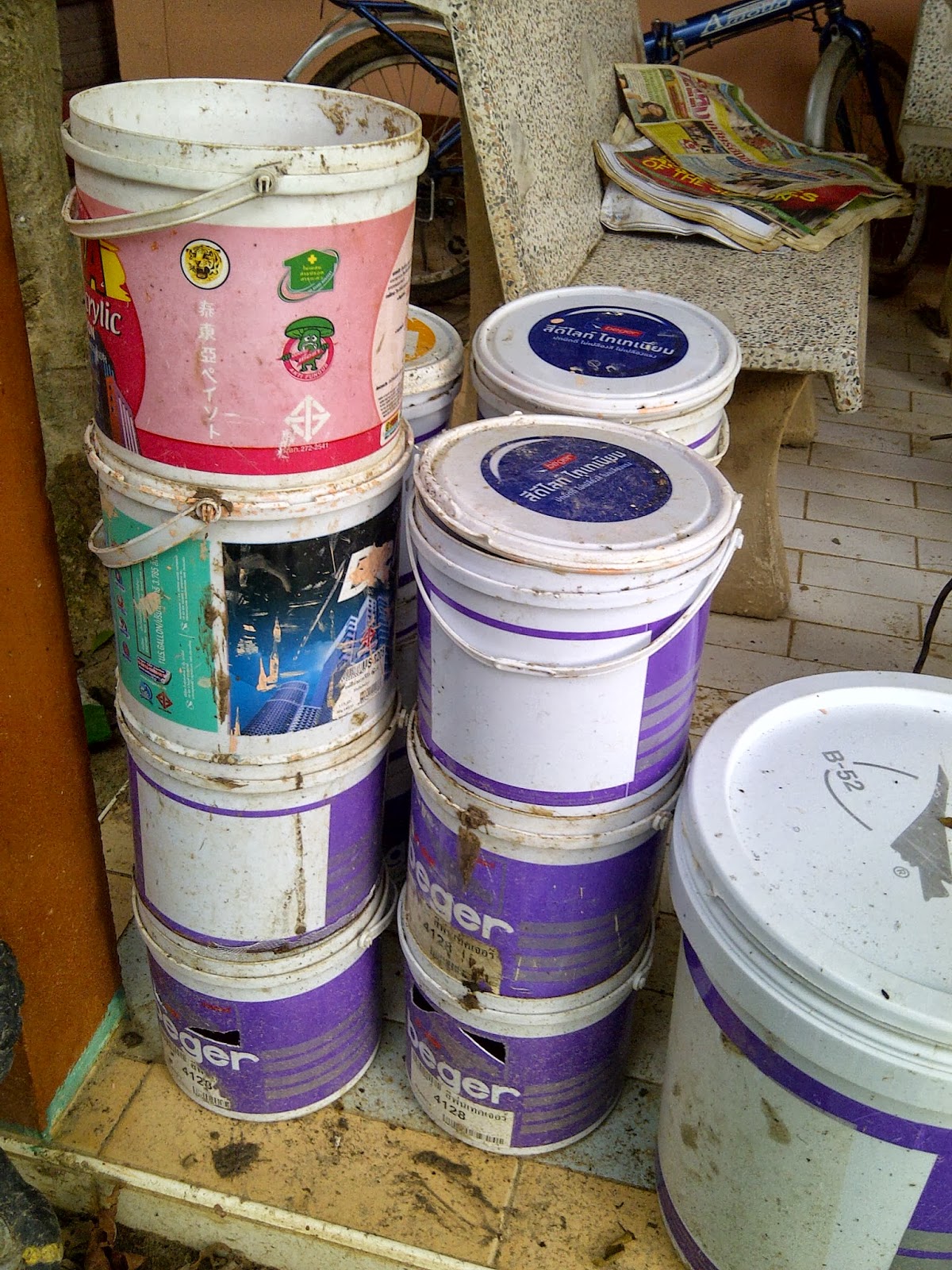 Used Paint Buckets at Lori Santiago blog