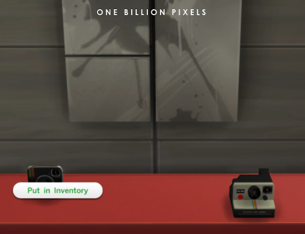 Functional Polaroid Cameras (The Sims 4) - One Billion Pixels