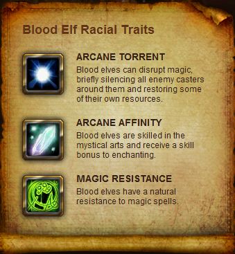 Druid's Corner: WoW 101 - What race are you? Blood Elves