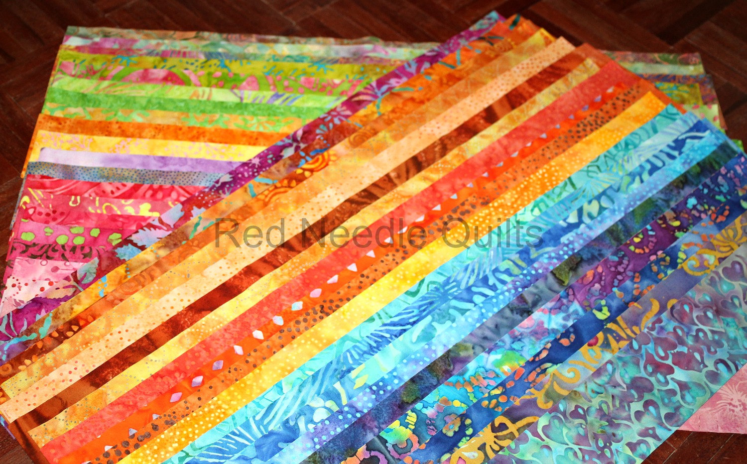 Red Needle Quilts: Jelly Roll Race Quilt - Quiltsy Team Challenge
