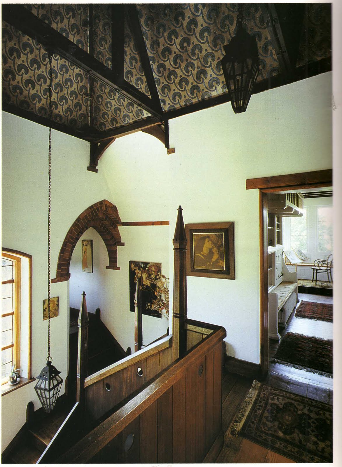 Pre Raphaelite Influenced Art: Red House interior