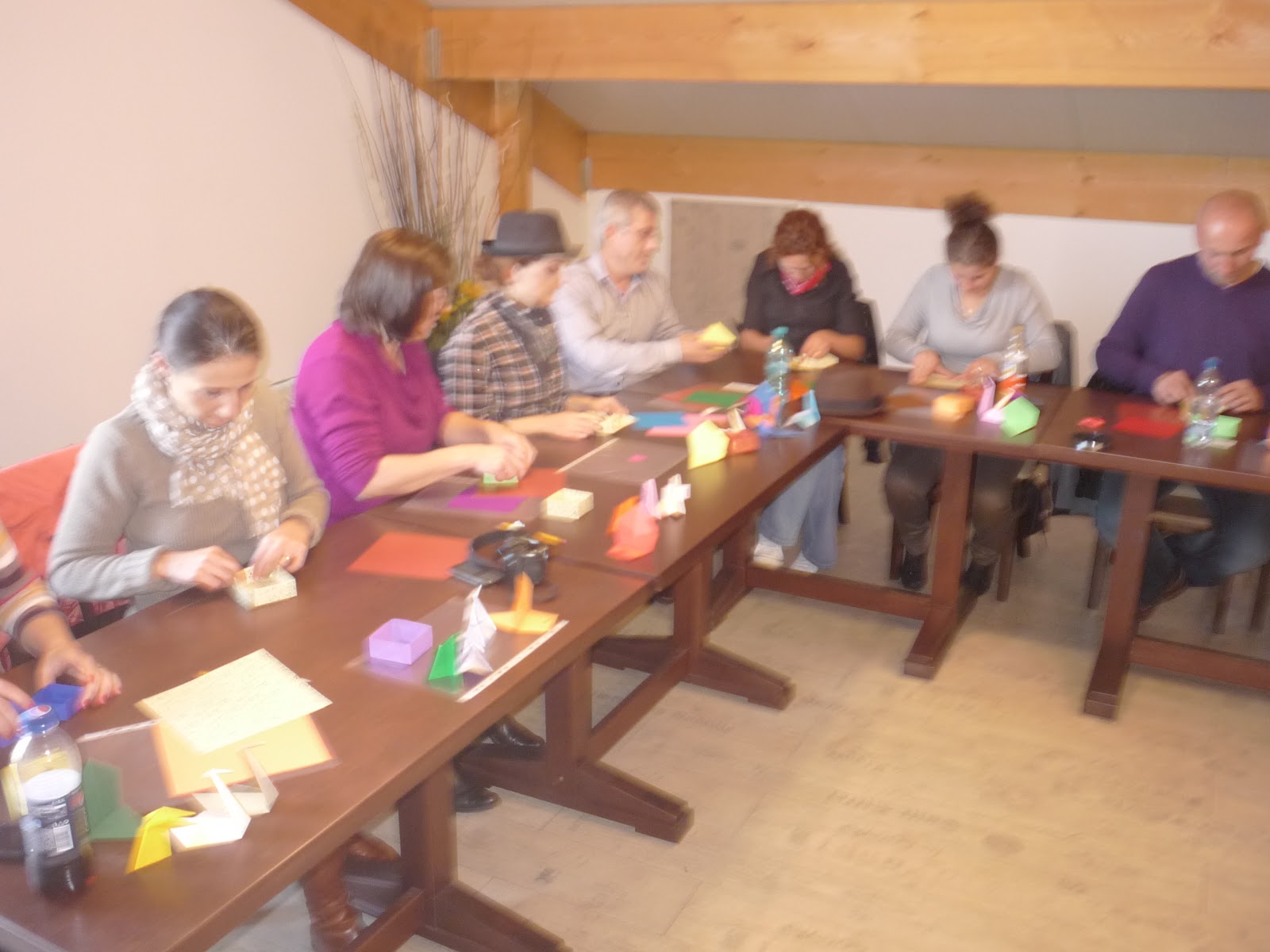 Cursuri Origami: Team building la Henkel România