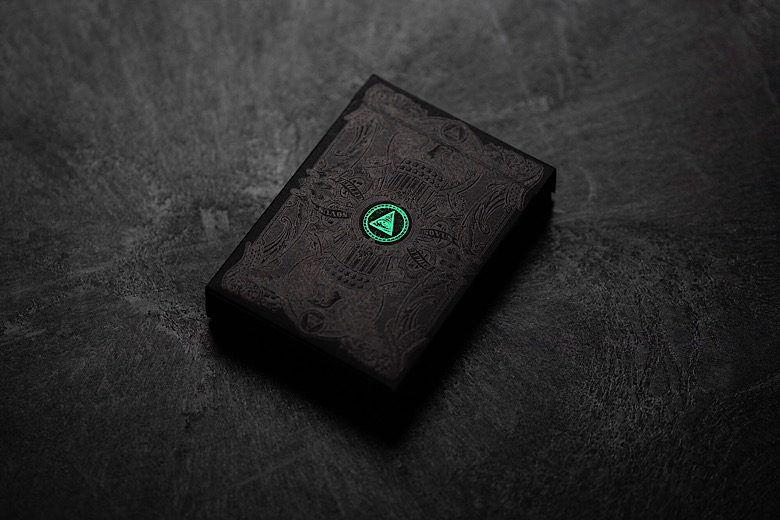 First Look: Black Reserve Note (Green Edition) Playing Cards