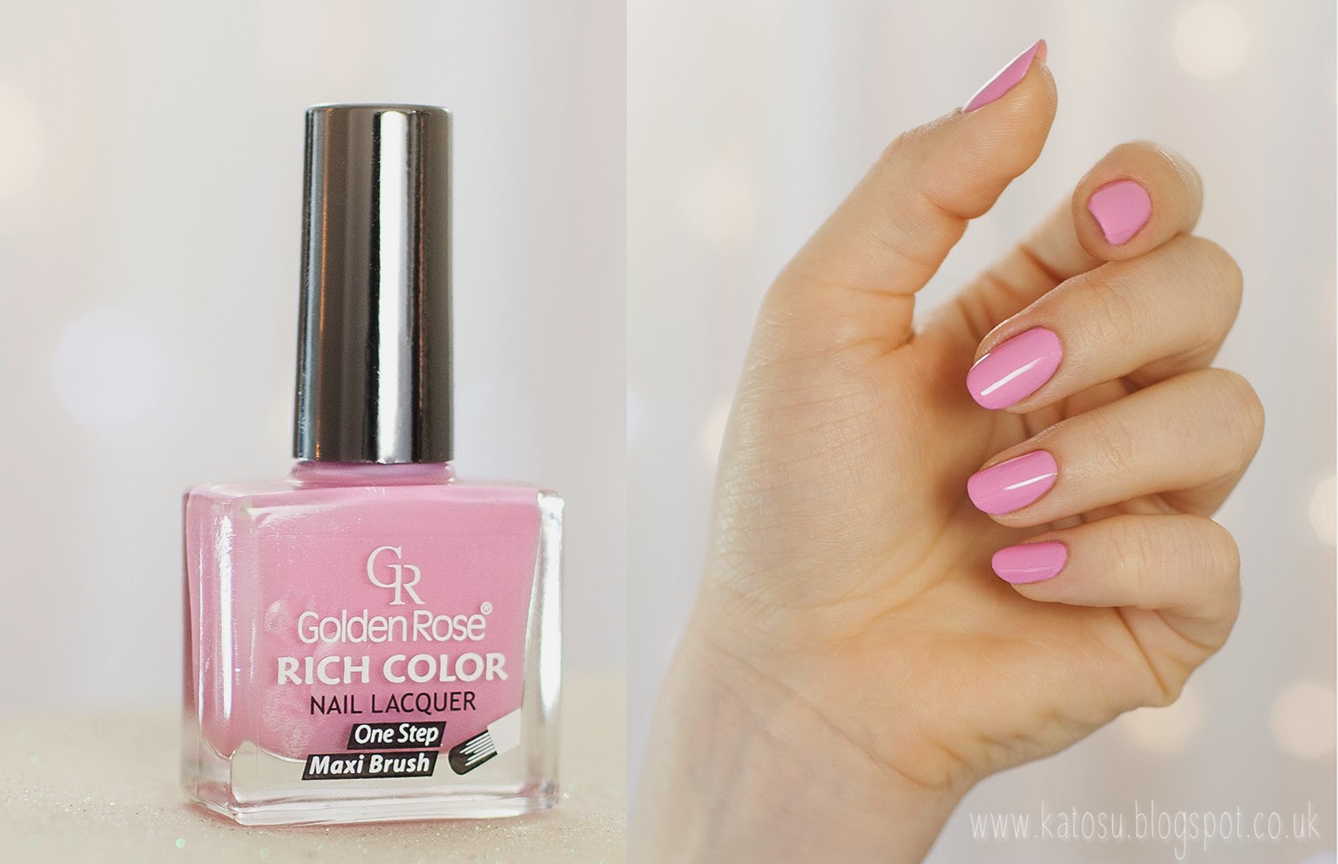 Katosu - Extra: • Lakiery Rich Color Golden Rose - przegląd pastelowych ...