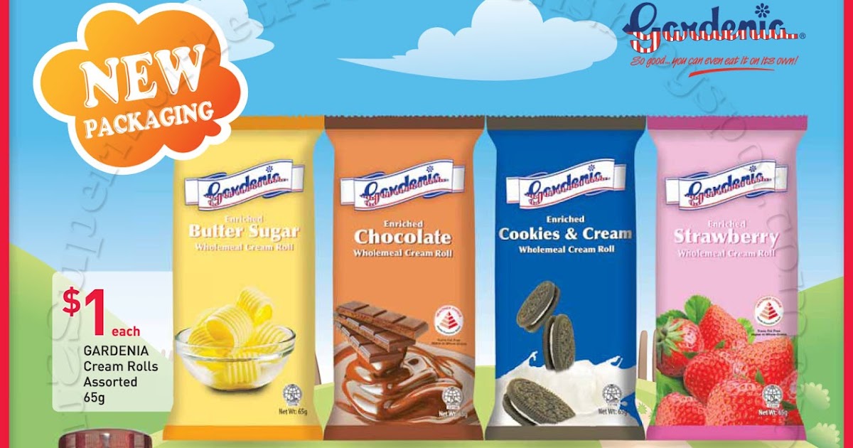NTUC FairPrice Gardenia Cream Rolls Promotion 17 February - 02 March ...