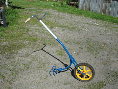Ed's Metal Creations: Homemade Wheel Hoe