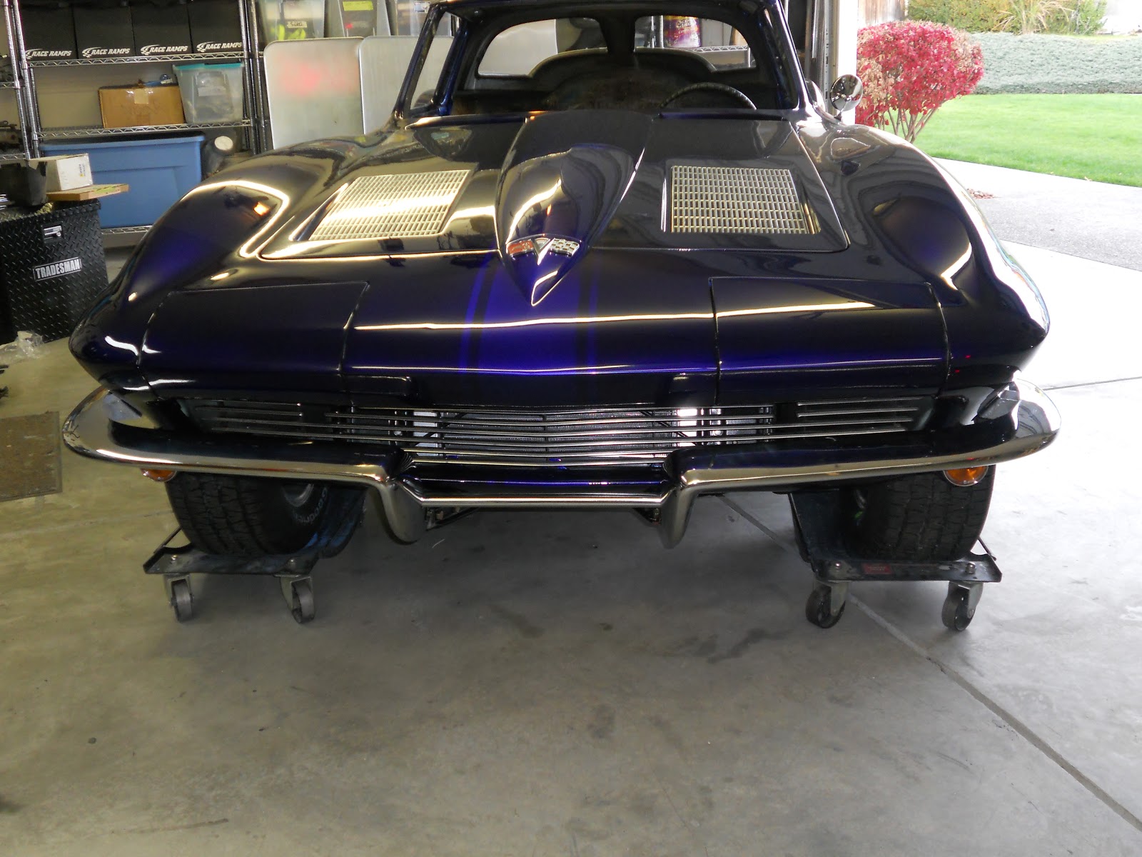 1963 Corvette Sting Ray - Split Window Coupe - Restoration: Grill ...