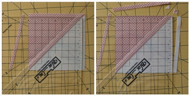 Meadow Mist Designs: How to square up HST of any size using a Bloc-Loc ...
