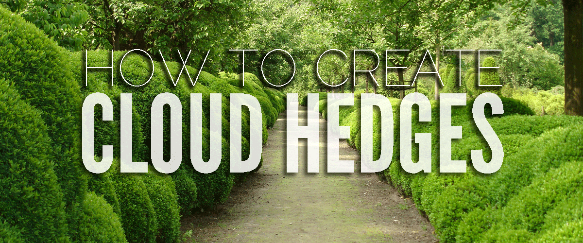 grounded design by Thomas Rainer: The Cloud Hedge Experiment