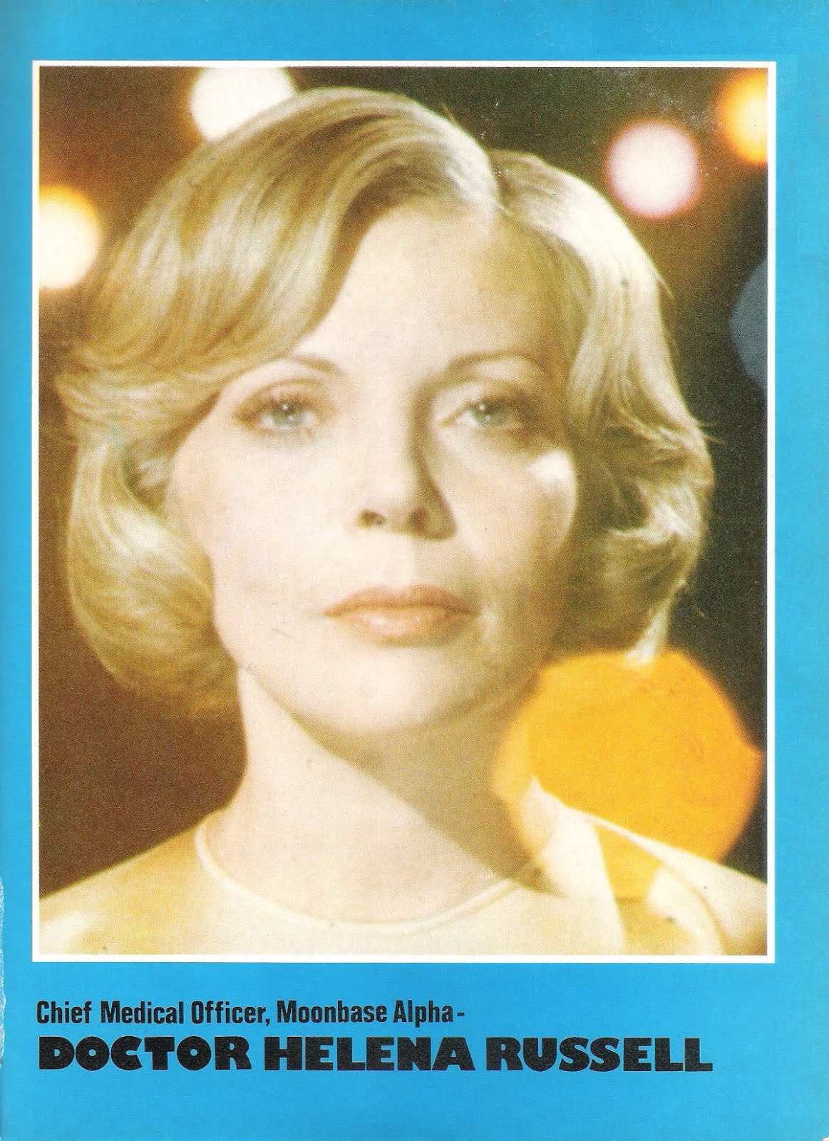 Dr. Helena Russell from Space: 1999