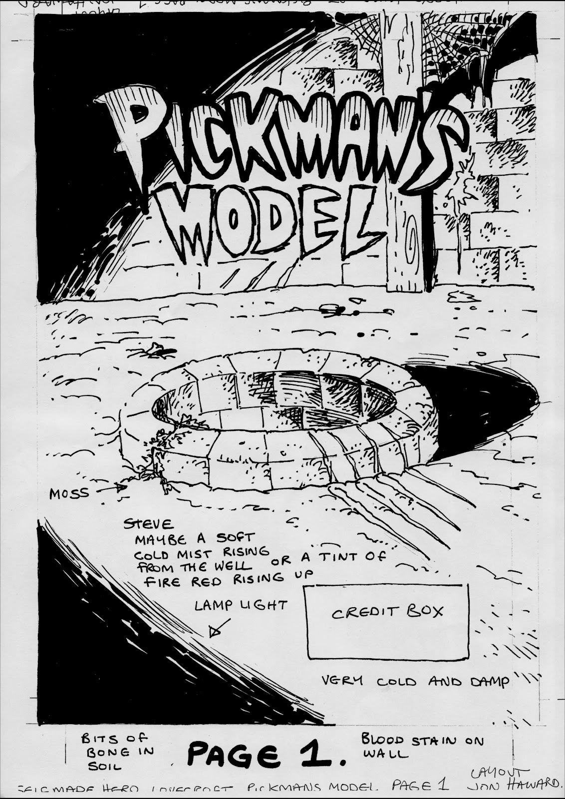 HAWARD ART HOUSE: H.P. LOVECRAFT'S PICKMAN'S MODEL JAMIE DELANO STEVE PUGH
