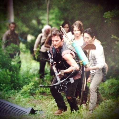 The Walking Dead In Action - all about photo