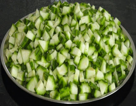 Vidyas Veg Recipes: Ghosale sukke recipe - Heerekayi upkari recipe ...