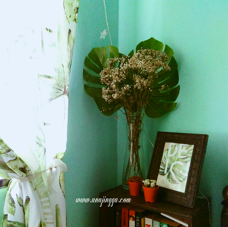 Idea Dekorasi rumah dengan bunga-bunga kering ( dry flowers )